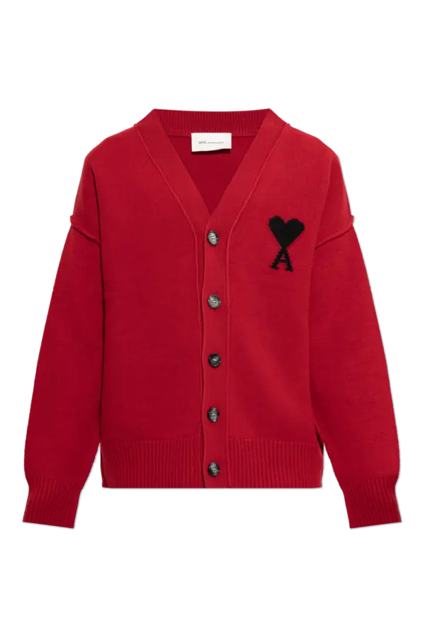AMI Paris Wool Cardigan