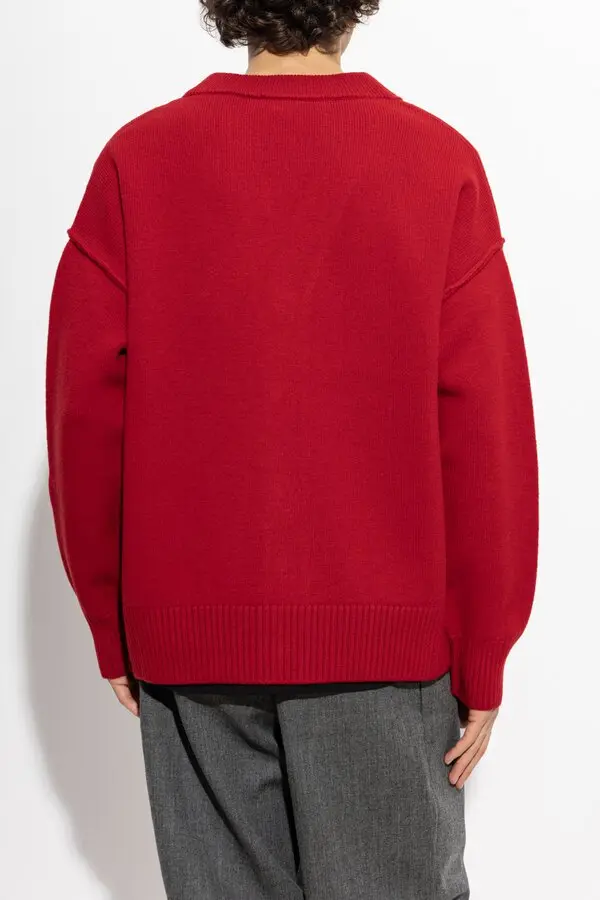 AMI Paris Wool Cardigan