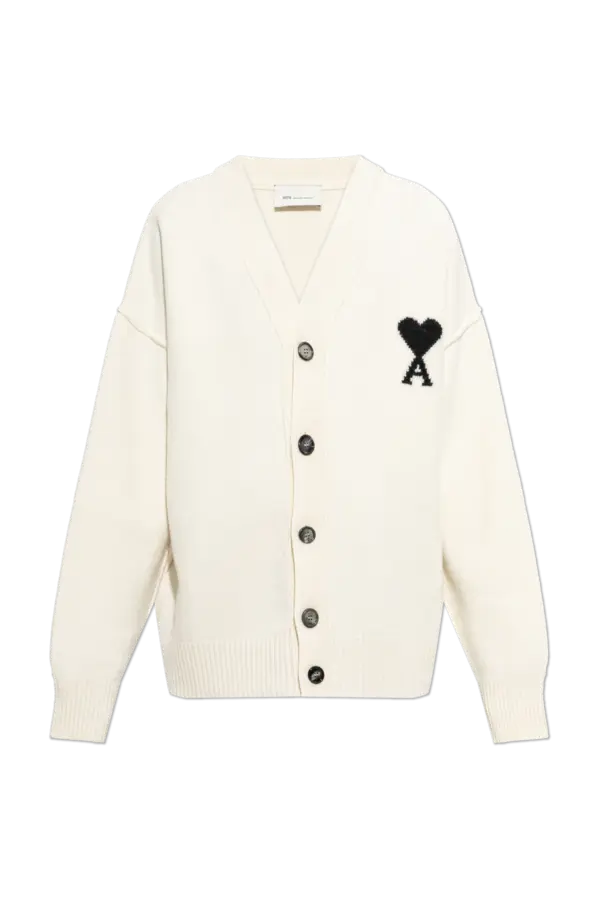AMI Paris Wool Cardigan