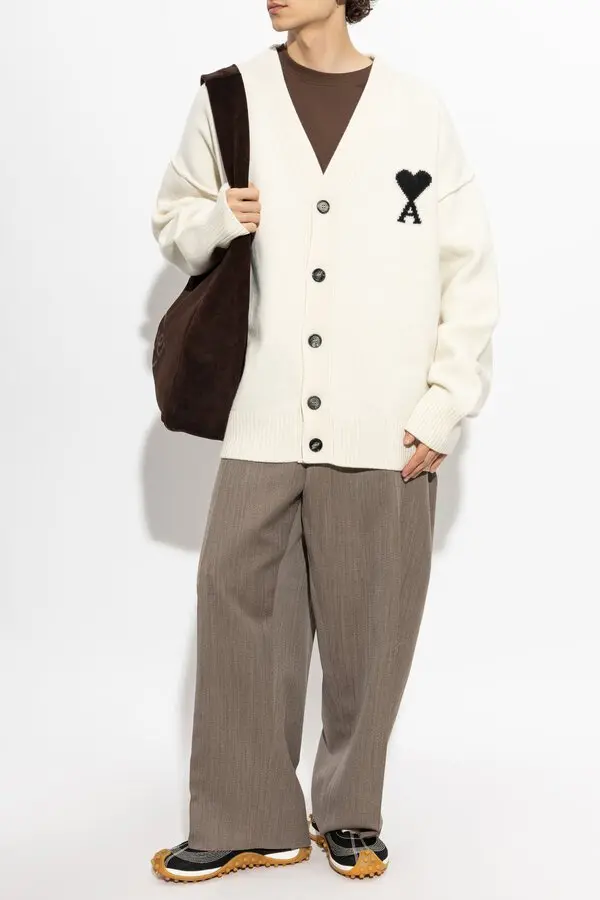 AMI Paris Wool Cardigan