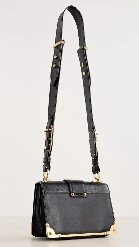 Shopbop Prada Calf Leather Cahier Shoulder Bag