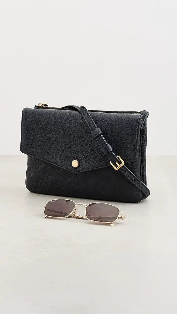 Shopbop Louis Vuitton Empreinte Twice Shoulder Bag