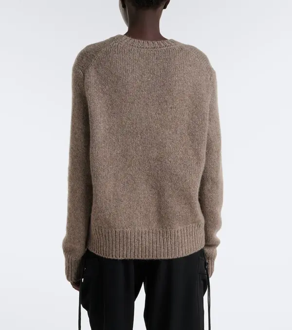 THE ROW Pato Cashmere Crewneck Sweater - Grey