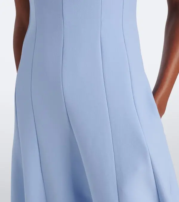 Roland Mouret Bow-detail Crêpe Cocktail Dress