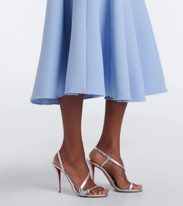 Roland Mouret Bow-detail Crêpe Cocktail Dress