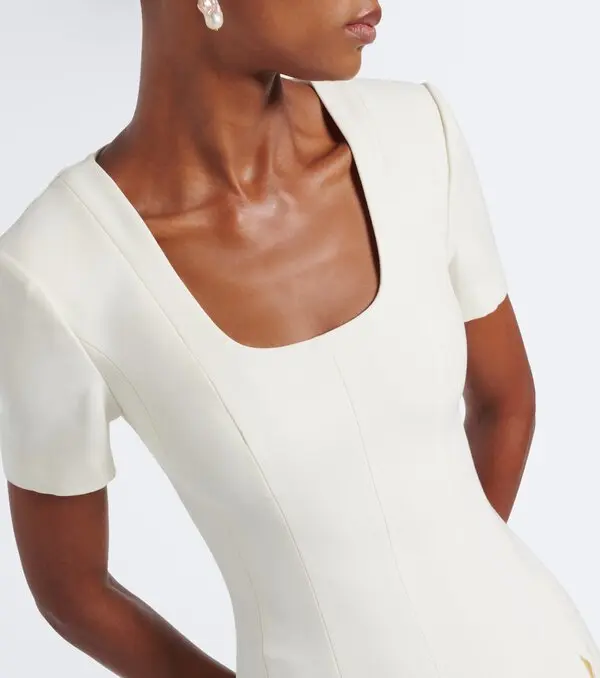 Roland Mouret Wool And Silk Cocktail Dress