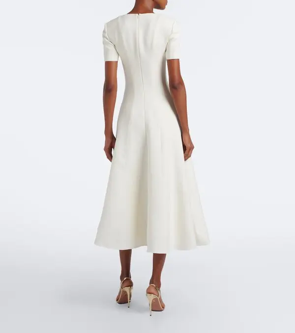 Roland Mouret Wool And Silk Cocktail Dress