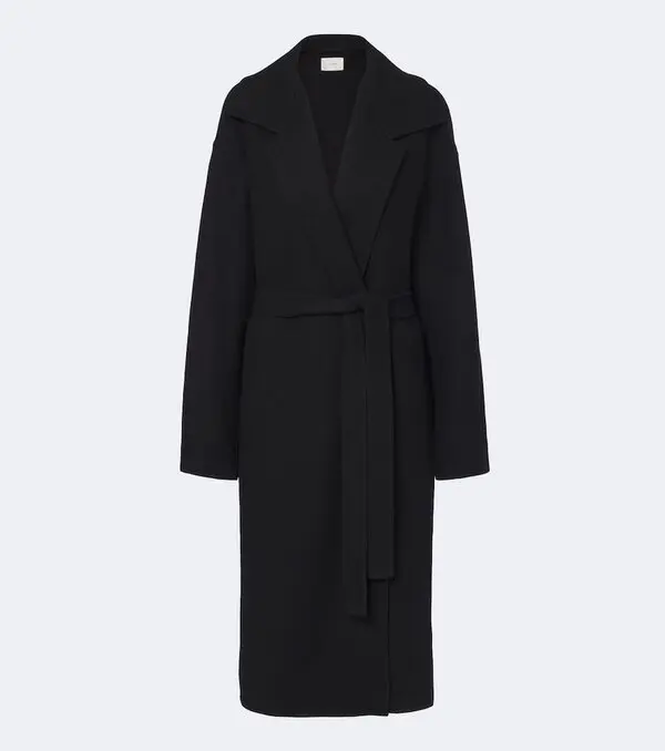 THE ROW Ciara Wool And Cashmere-blend Wrap Coat