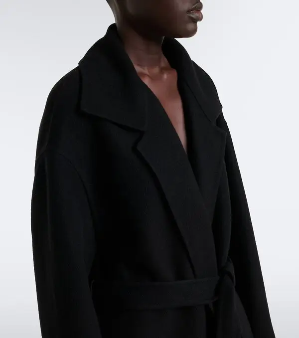 THE ROW Ciara Wool And Cashmere-blend Wrap Coat