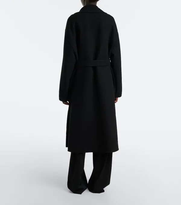 THE ROW Ciara Wool And Cashmere-blend Wrap Coat
