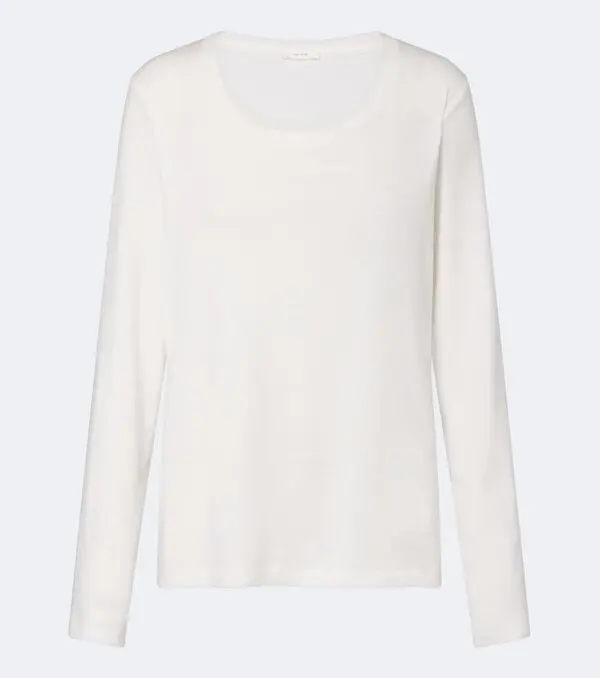 THE ROW Kalto Cotton Jersey Top