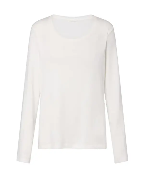 THE ROW Kalto Cotton Jersey Top - White