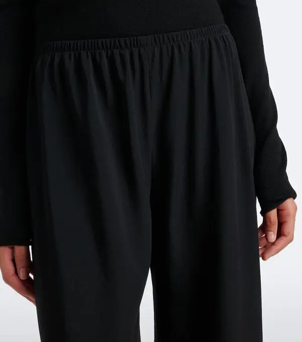 THE ROW Gala Wool Wide-leg Pants