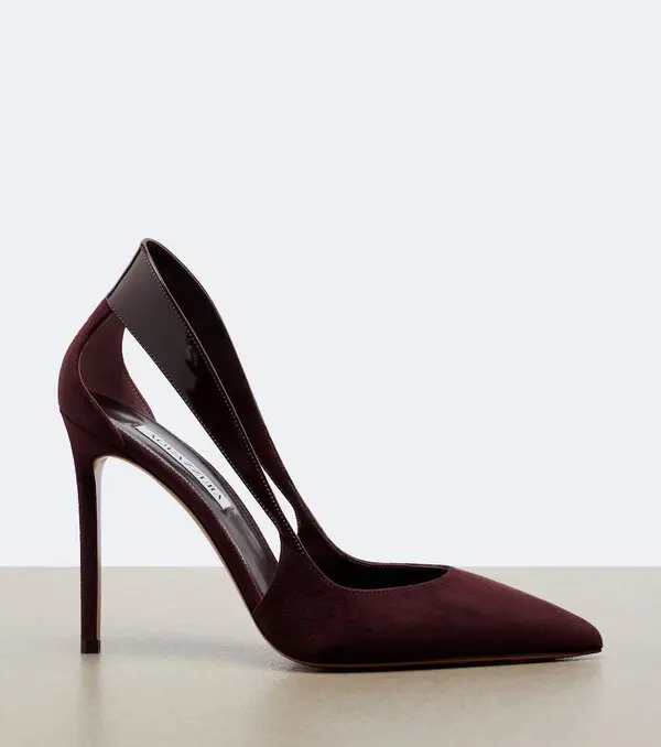 AQUAZZURA Dangerous Liaisons Suede Pumps