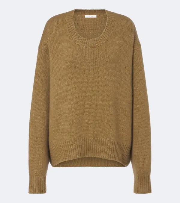 THE ROW Parth Cashmere Sweater - Yellow