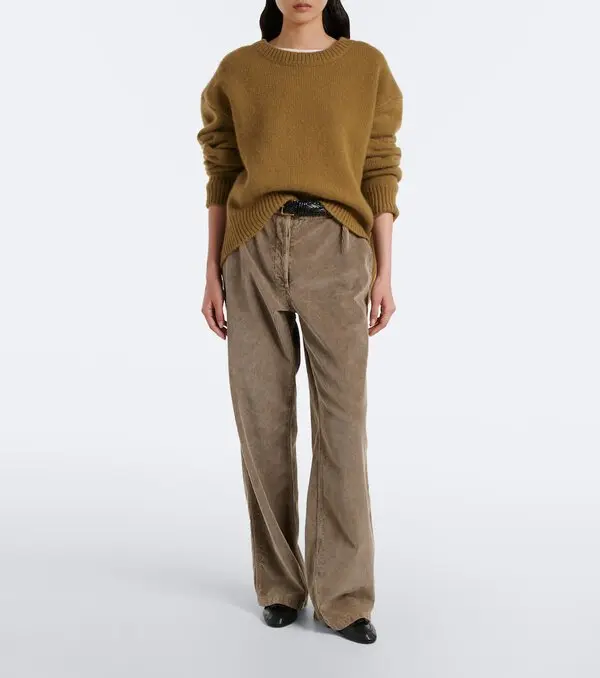 THE ROW Parth Cashmere Sweater - Yellow