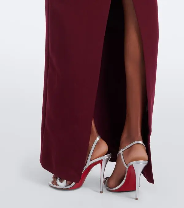 Roland Mouret Scarf-detail Bustier Gown
