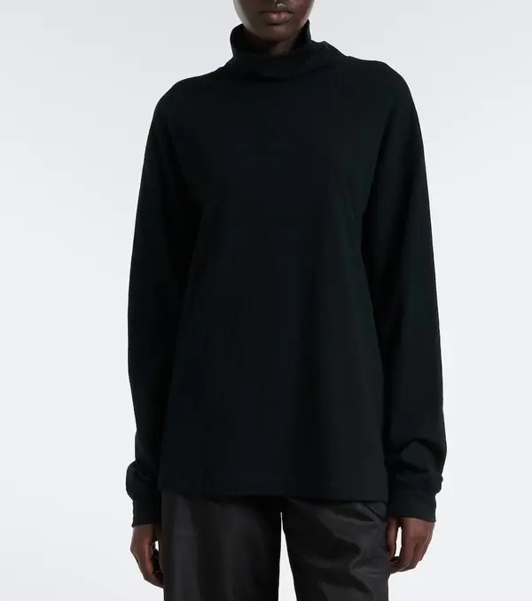 THE ROW Kelta Cotton Turtleneck Sweater