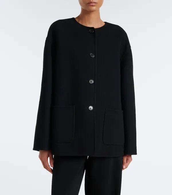 THE ROW Quintus Wool And Cashmere-blend Jacket