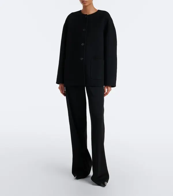 THE ROW Quintus Wool And Cashmere-blend Jacket