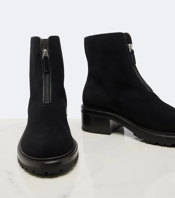 THE ROW Ankle Boots - Black