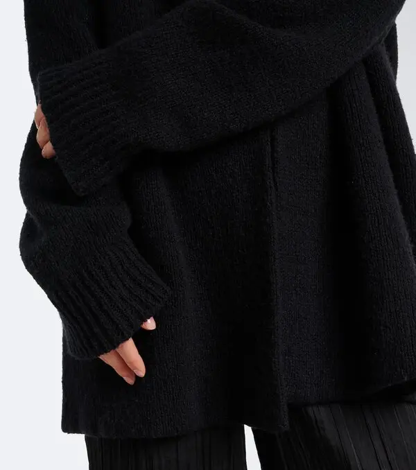 THE ROW Parry Cashmere, Wool, And Silk Cardigan
