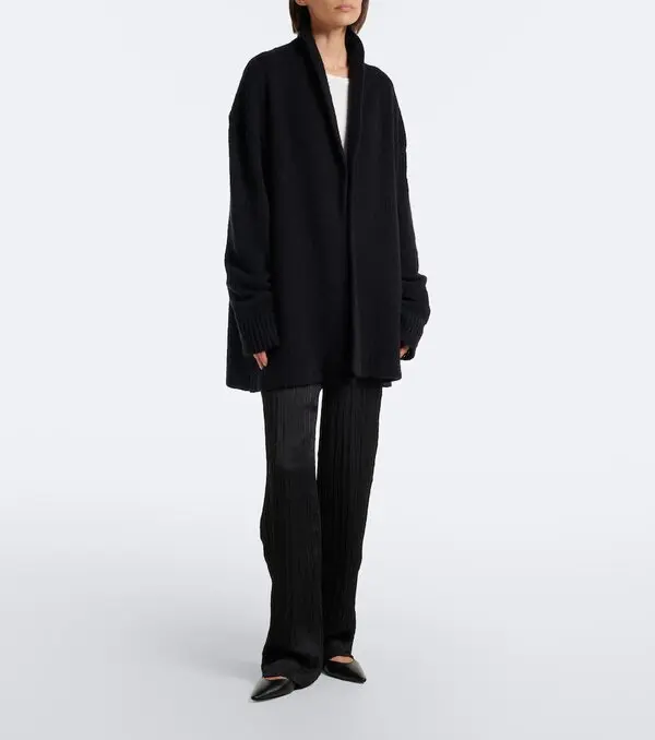 THE ROW Parry Cashmere, Wool, And Silk Cardigan