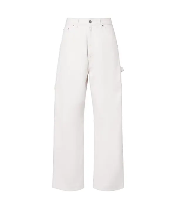 THE ROW Berit Wide-leg Jeans - White