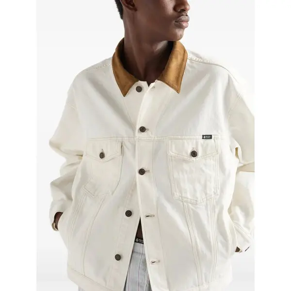 Prada Neutrals Jackets Denim Jackets
