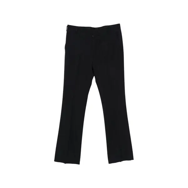 Prada Tailored Virgin Wool Trousers - Blue