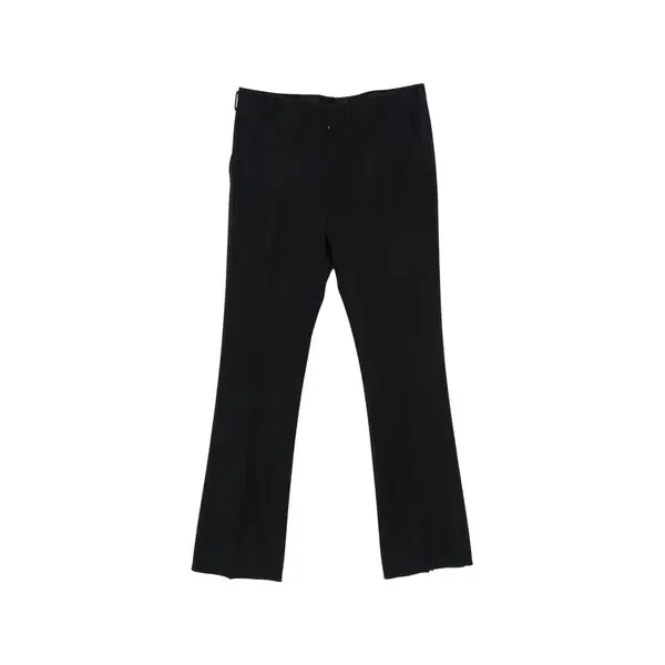 Prada Tailored Virgin Wool Trousers - Blue