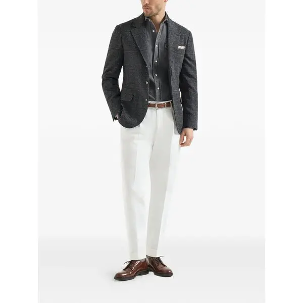 Brunello Cucinelli Grey Shirts - Gray