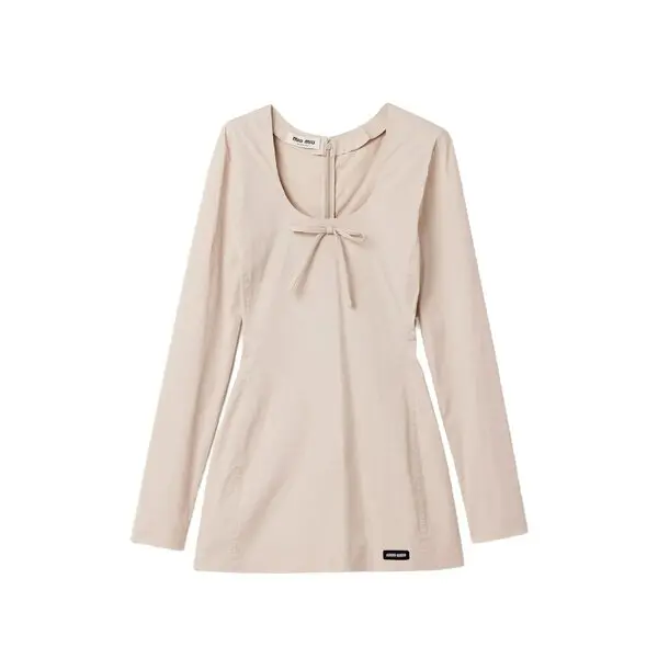 Miu Miu Neutrals Dresses Day Dresses