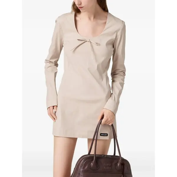 Miu Miu Neutrals Dresses Day Dresses
