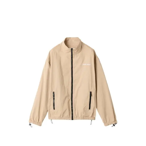 Miu Miu Neutrals Jackets Bomber Jackets