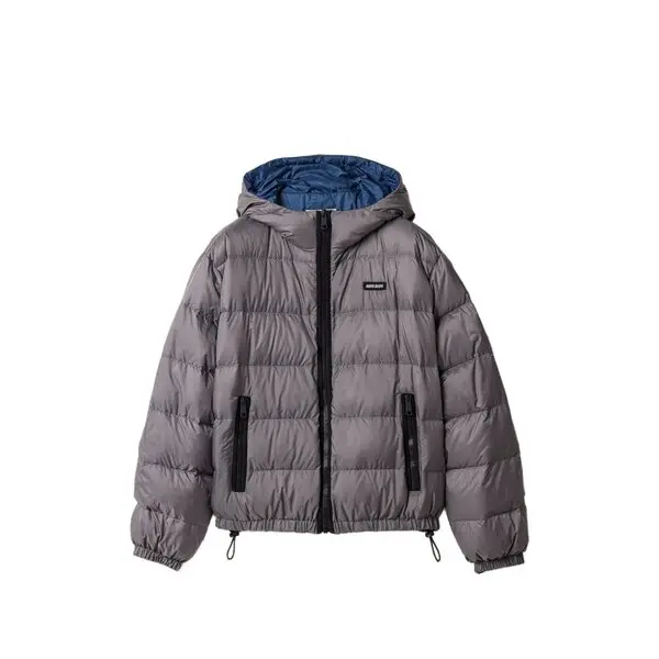 Miu Miu Grey Jackets Puffer Jackets