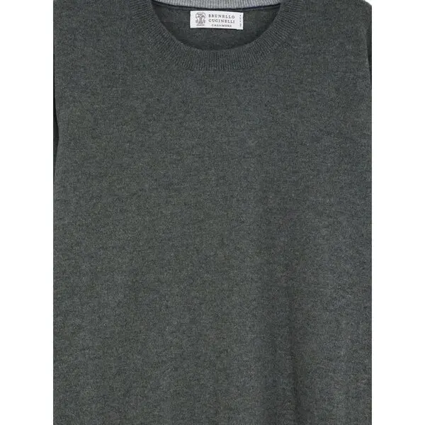 Brunello Cucinelli Grey Sweaters & Knitwear Jumpers