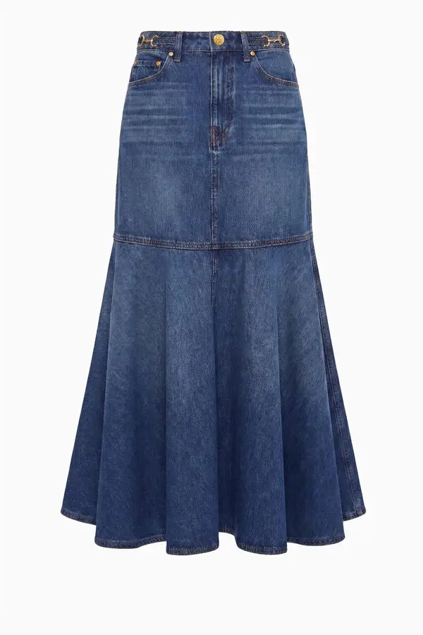 Ulla Johnson The Madelyn Denim Skirt