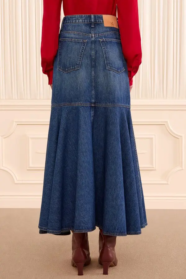 Ulla Johnson The Madelyn Denim Skirt