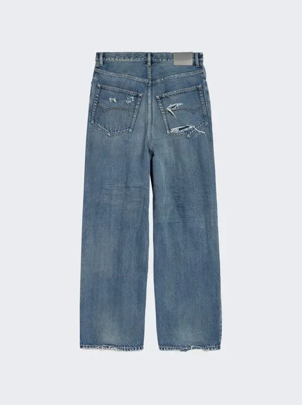Balenciaga Baggy Fit Jeans Dark