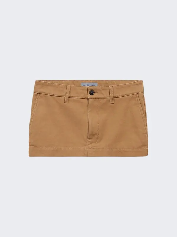 Balenciaga Mini Cotton Skirt