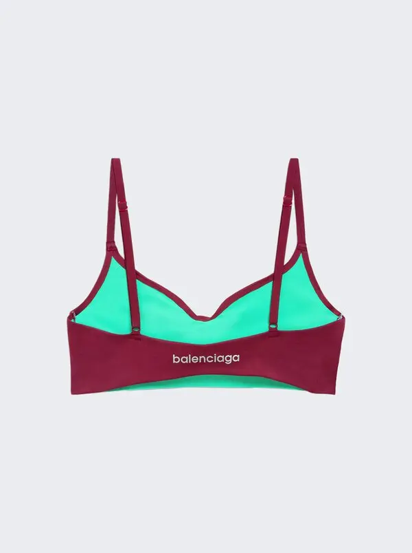 Balenciaga Bra Top And Metallic
