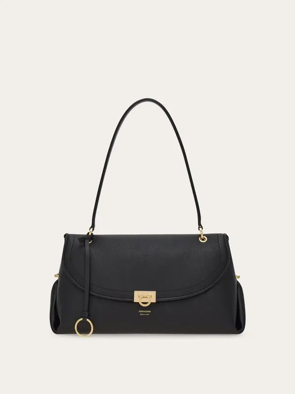 FERRAGAMO Sofia 2026 Shoulder Bag - Black
