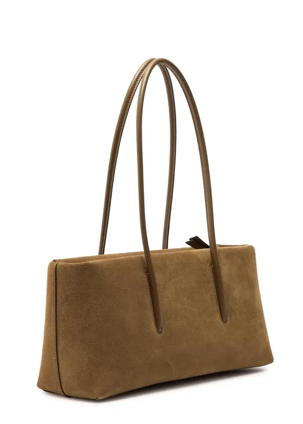 DEMELLIER The Stockholm Suede Shoulder Bag