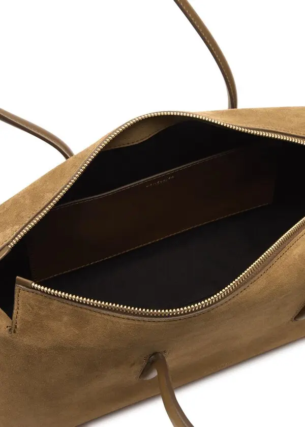DEMELLIER The Stockholm Suede Shoulder Bag