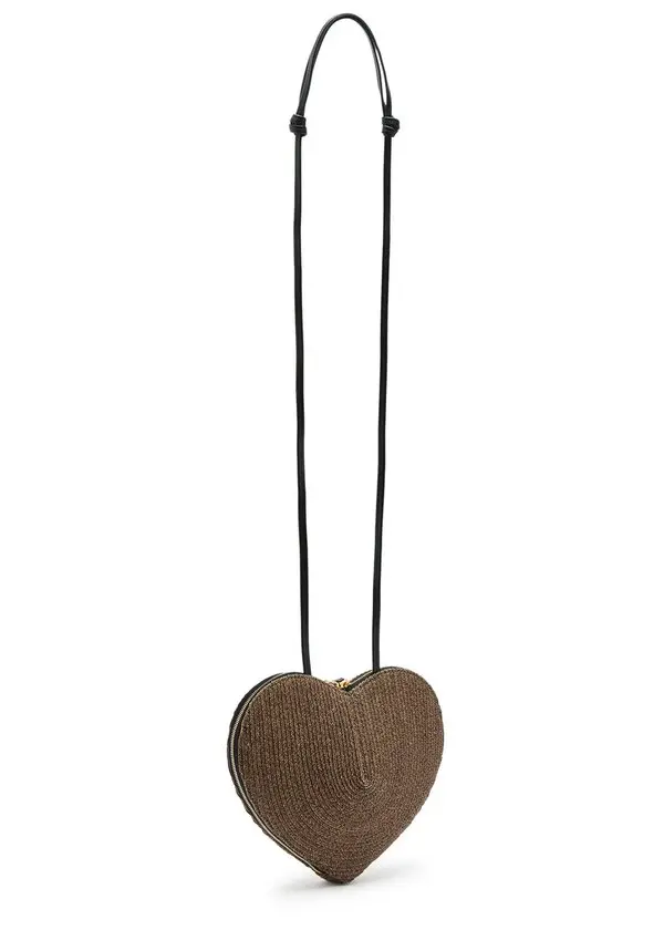 Alaïa Le Coeur Woven Cross-body Bag