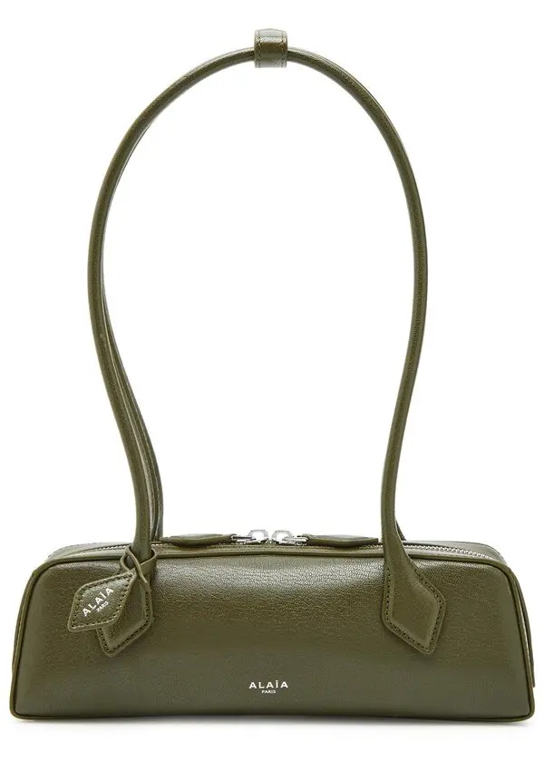 Alaïa Le Teckel Small Grained Leather Shoulder Bag