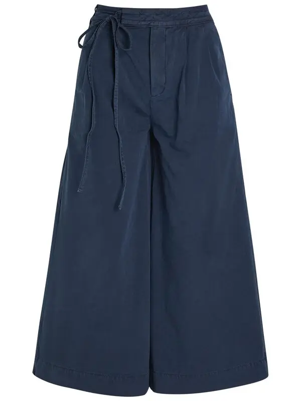 DAMSON MADDER Lotta Cropped Cotton Culottes