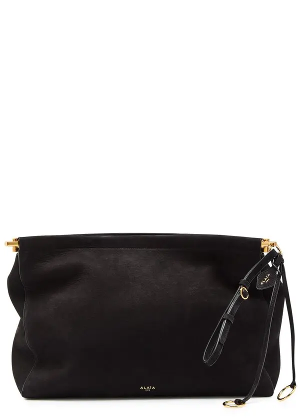 Alaïa Le Click Nubuck Clutch