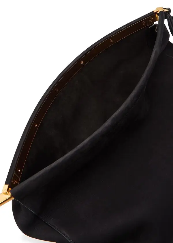 Alaïa Le Click Nubuck Clutch